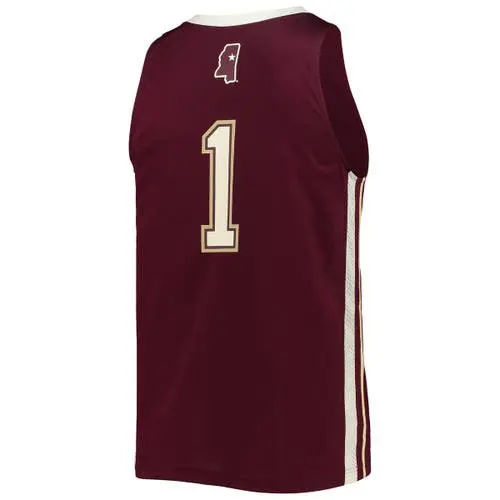 Adidas 1 Mississippi State Bulldogs Reverse Retro Jersey