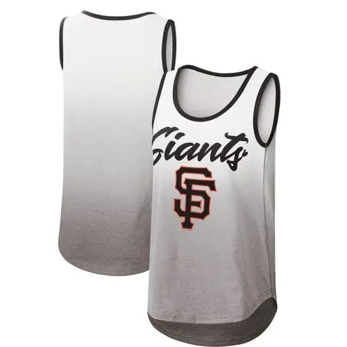 G-III 4HER BY CARL BANKS San Francisco Giants Logo Opening Day Tank Top - White