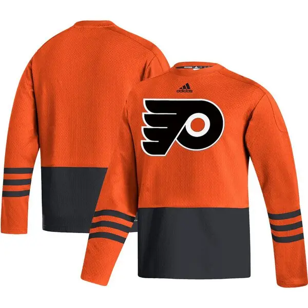 Adidas Philadelphia Flyers Logo Aeroready Pullover Sweater