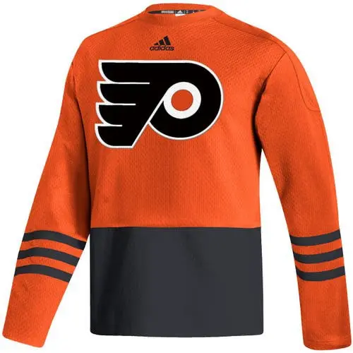 Adidas Philadelphia Flyers Logo Aeroready Pullover Sweater