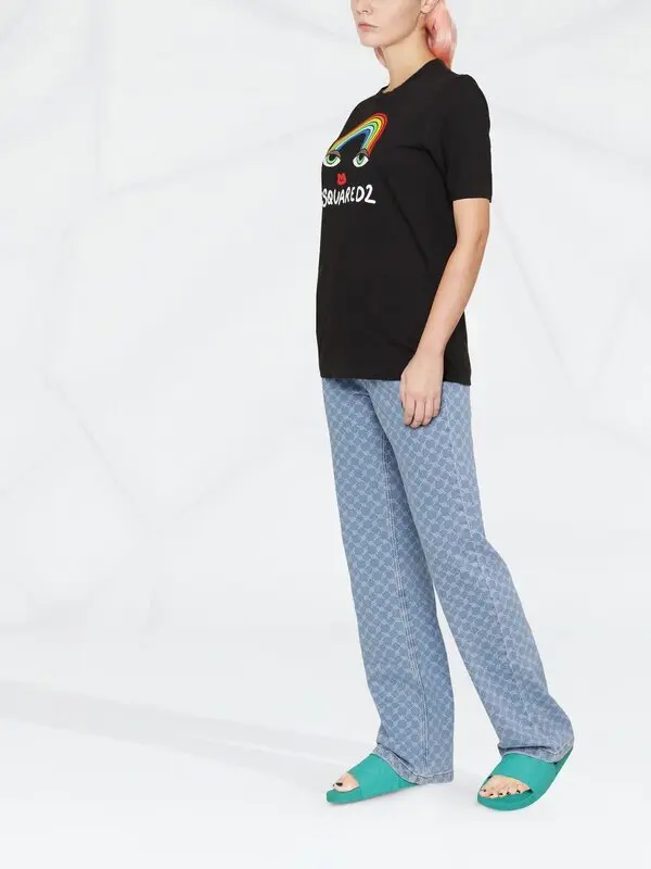 Dsquared2 Cotton T-shirt With Graphic Print