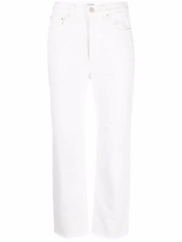 TOTEME Cropped Straight-leg Jeans