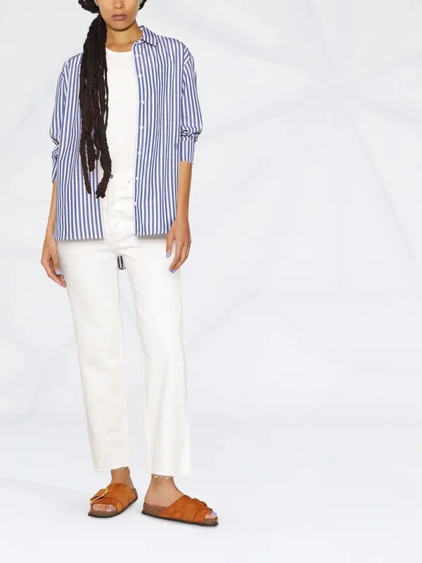 TOTEME Cropped Straight-leg Jeans