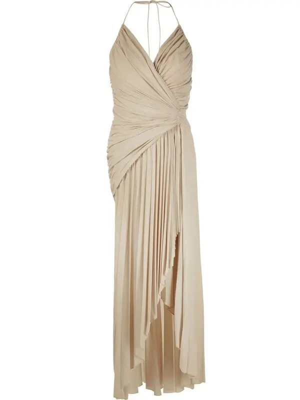 Alexandre Vauthier Draped Asymmetric Gown - Neutrals