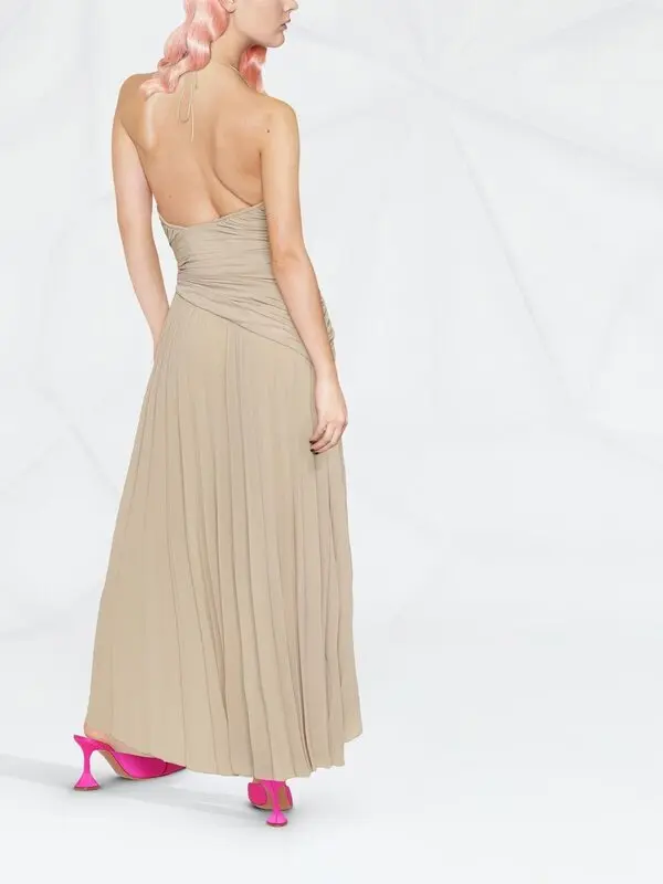 Alexandre Vauthier Draped Asymmetric Gown - Neutrals