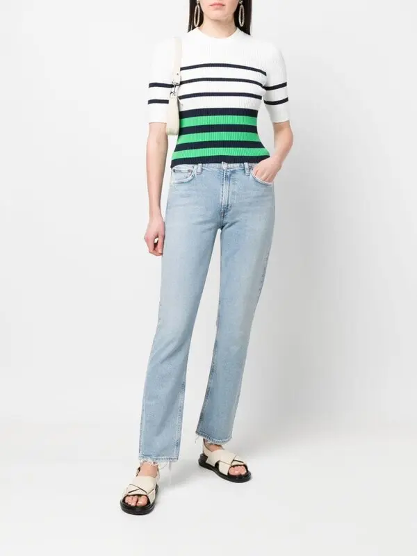 AGOLDE Lyle Pinch Waist Straight Leg Jeans