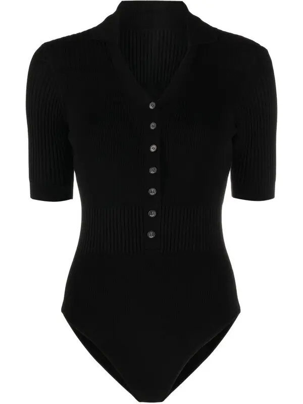 Jacquemus Le Body Yauco Polo Bodysuit