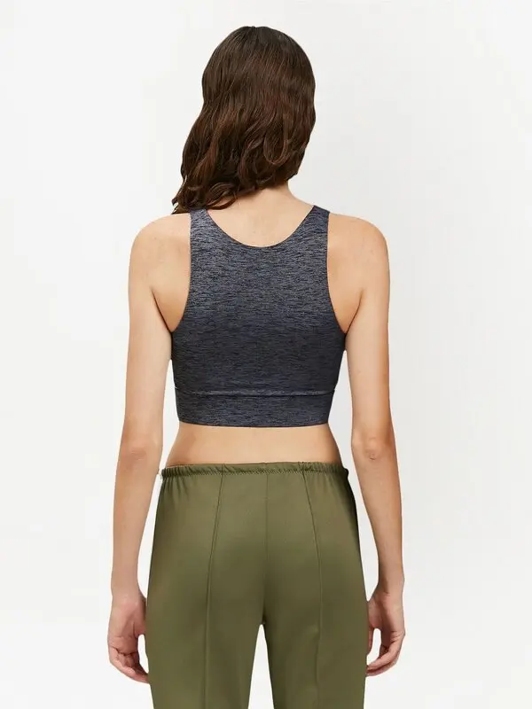 Palm Angels Logo-print Training Top - Grey