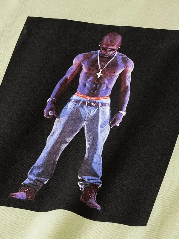 Supreme Tupac Hoogram Crew Neck T-shirt