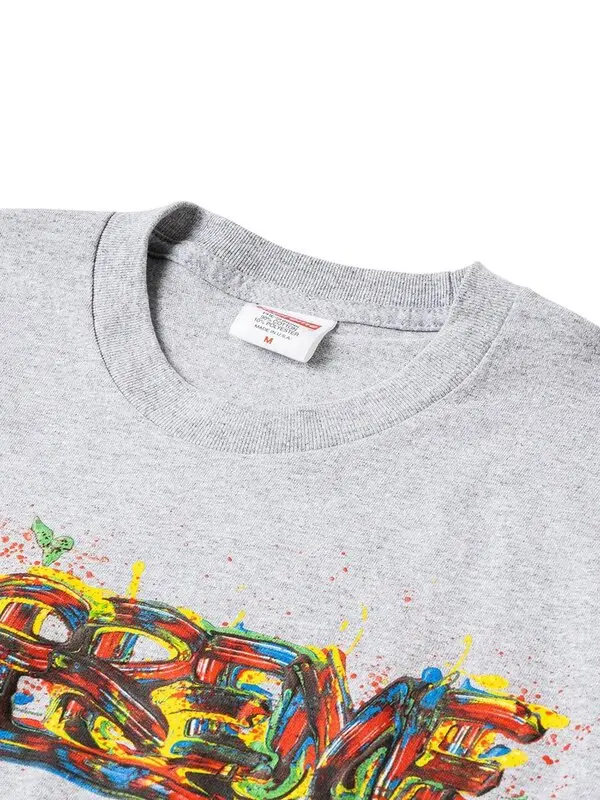 Supreme Paint Logo T-shirt - Grey