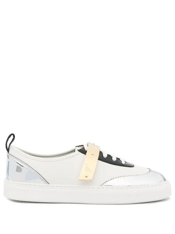 GIUSEPPE ZANOTTI Strap-detail Low-top Sneakers