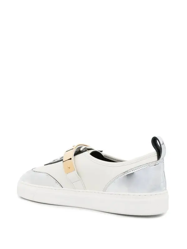 GIUSEPPE ZANOTTI Strap-detail Low-top Sneakers