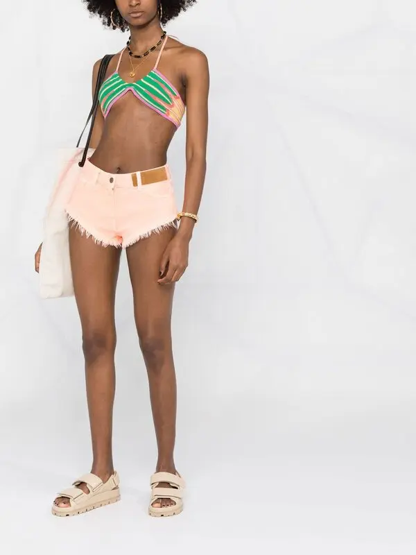 Palm Angels Denim Hot Pants