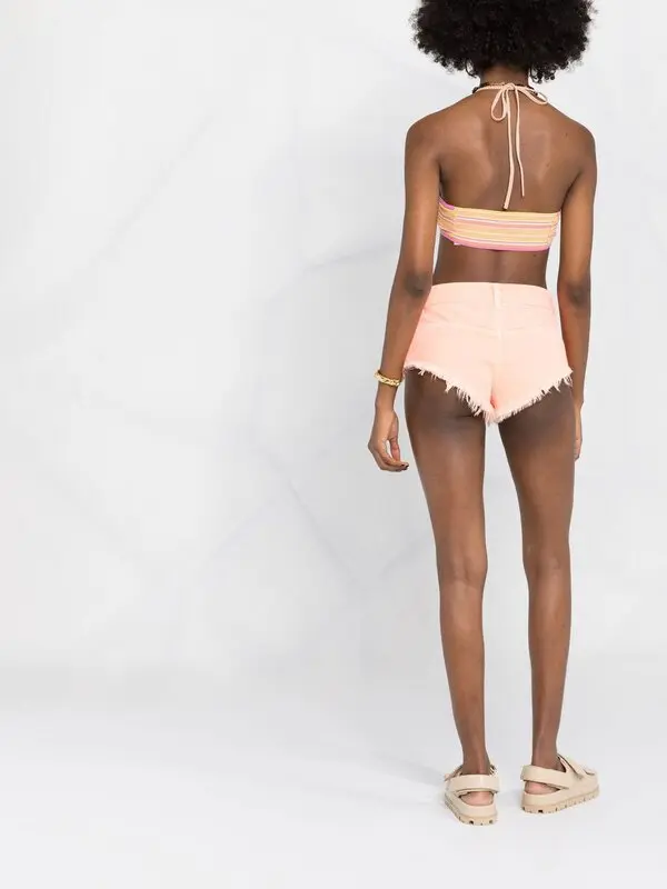 Palm Angels Denim Hot Pants