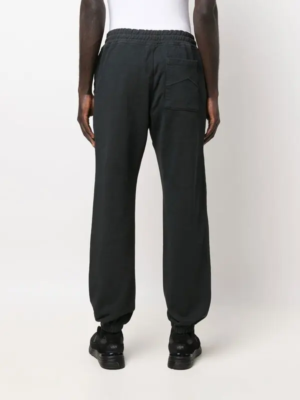 Rhude Logo-embroidered Track Pants - Black