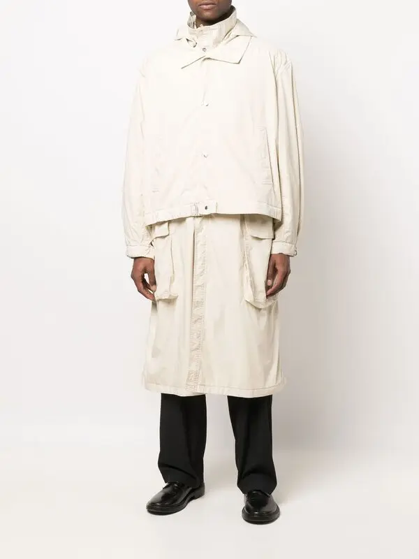 Lemaire Parachute Parka Jacket In Neutrals - 40% Off | Editorialist