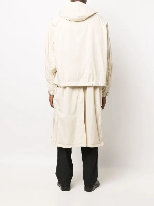 WQ739●LEMAIRE：PARACHUTE TRENCH COAT●34● Lemaire Parachute Parka Jacket In Neutrals - 40% Off | Editorialist