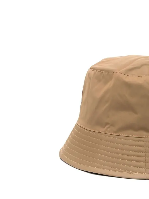 Palm Angels Logo-appliqué Bucket Hat