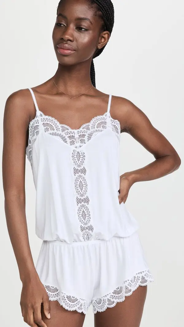 Eberjey Mariana The Dreamer Teddy - White