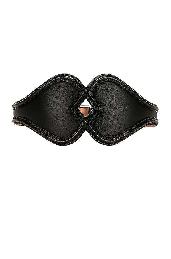 Alaïa Heart Waist Belt - Noir