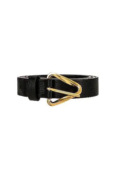 Bottega Veneta Grasp Saint Germain Belt Bottega Veneta - Grasp leather double strap belt black - The  main image 4