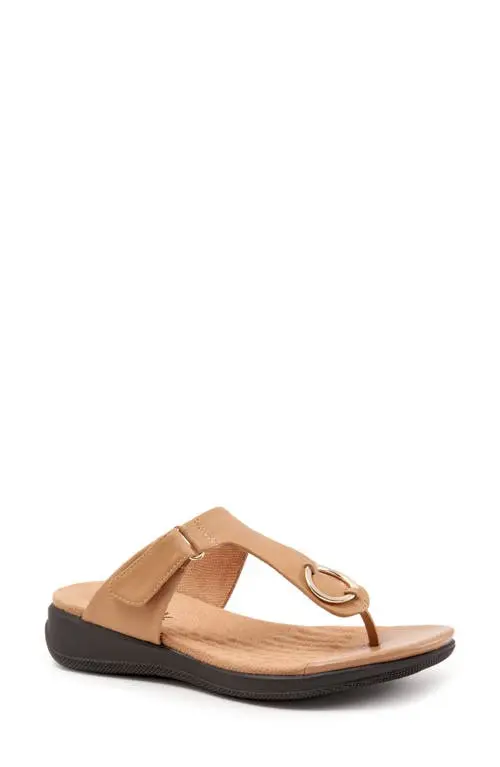 Softwalk Talara Leather Sandal - Tan