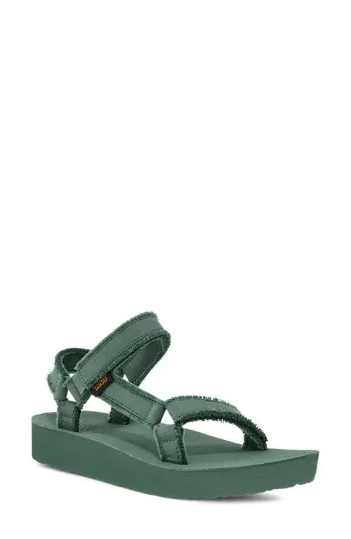 Teva Midform Universal Canvas Sandal - Silver Pine
