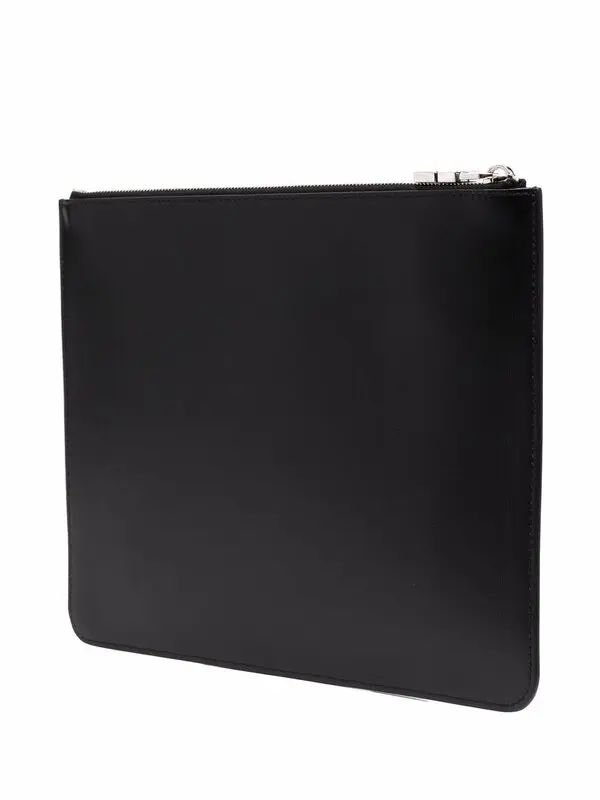 Givenchy Embossed-logo Leather Clutch