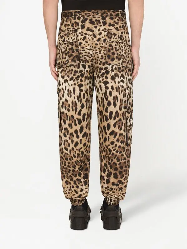 Dolce & Gabbana Leopard-print Track Pants