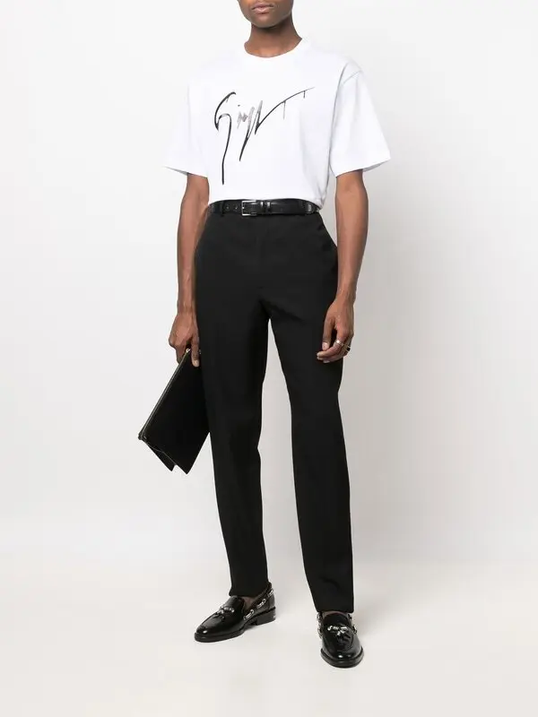 GIUSEPPE ZANOTTI Graphic-print Cotton T-shirt