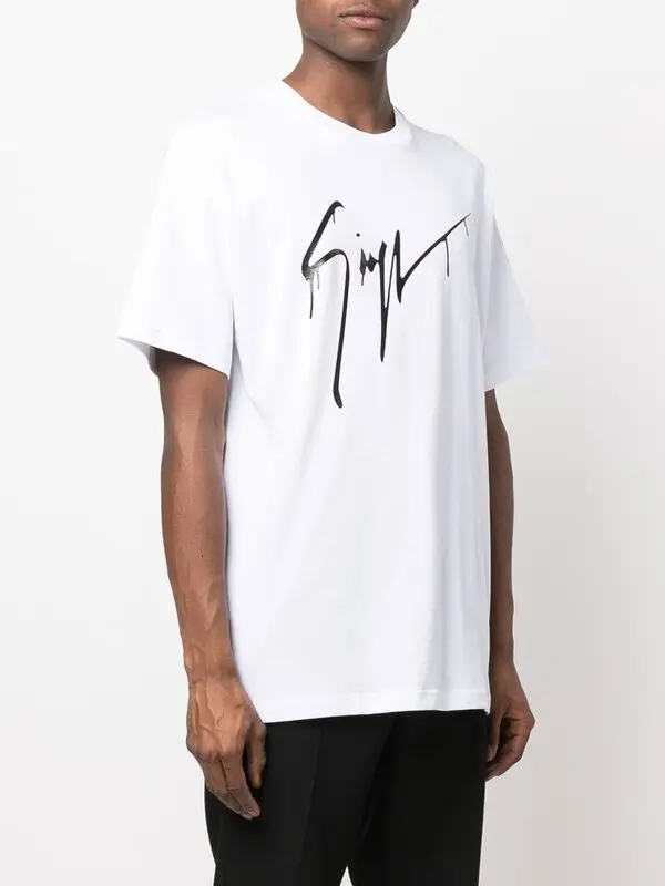 GIUSEPPE ZANOTTI Graphic-print Cotton T-shirt