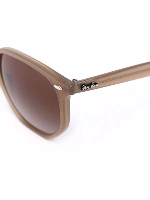 Ray-ban Tinted Round-frame Sunglasses