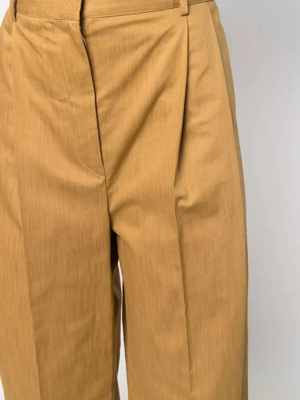 FERRAGAMO High-waisted Wide Leg Trousers
