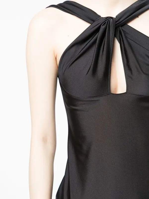 Coperni Halterneck Mini Dress