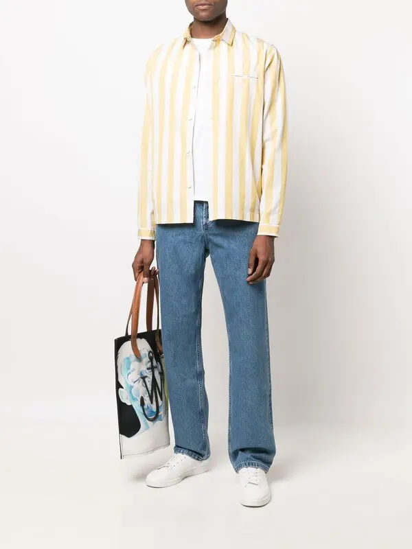 A.p.c. High-rise Straight Leg Jeans - Blue