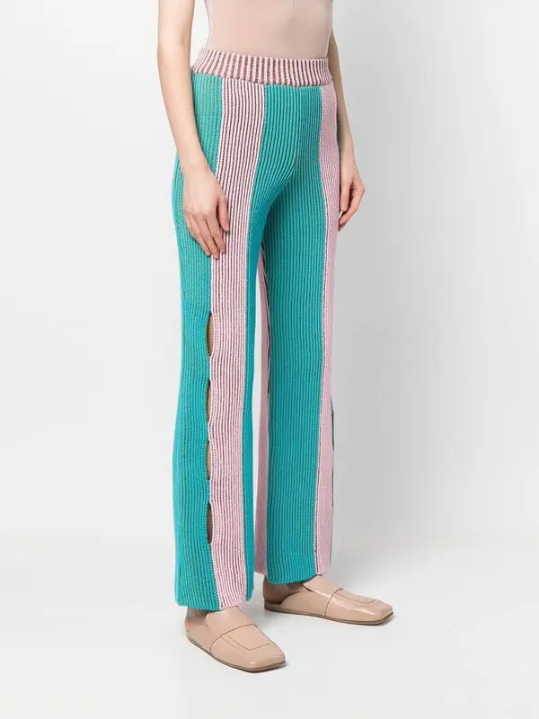 Andersson Bell Striped Knit Trousers