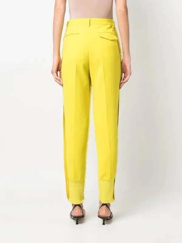 UNDERCOVERISM Textured High-waisted Trousers