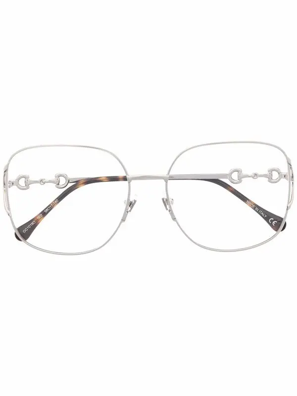 Gucci Tortoiseshell Oversized Glasses