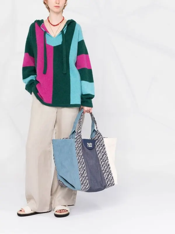 See By Chloé Logo Print Tote Bag