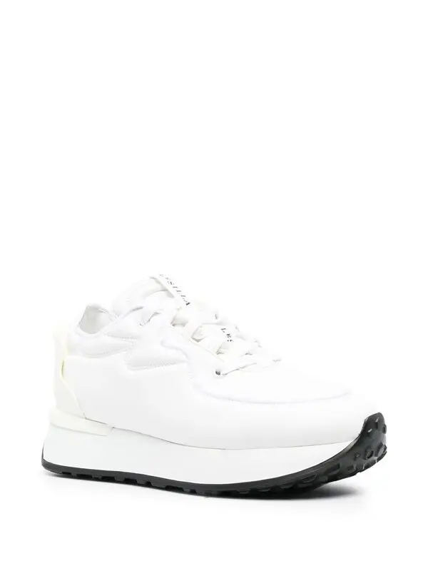 LE SILLA Petalo Lace-up Sneakers - White