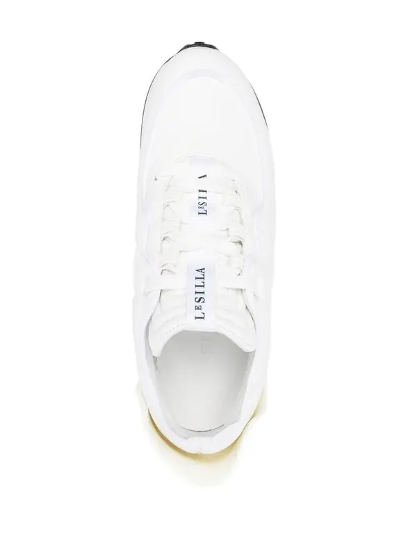 LE SILLA Petalo Lace-up Sneakers - White