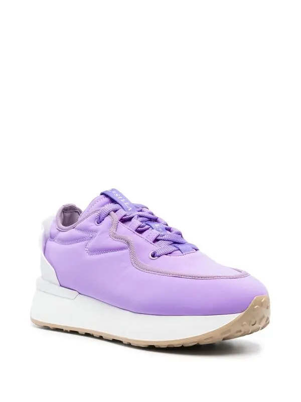 LE SILLA Petalo Chunky Sole Sneakers - Purple