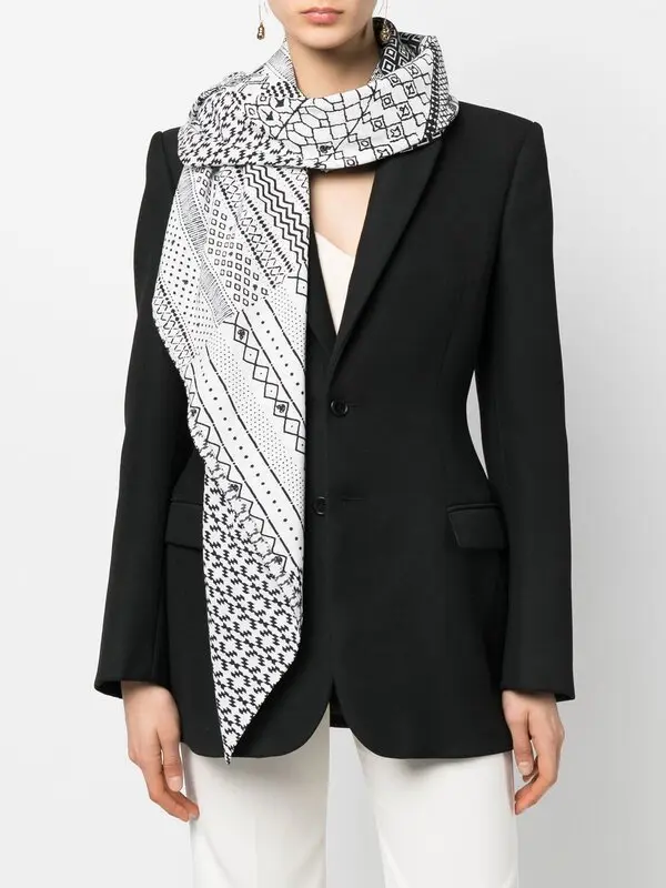 GABRIELE PASINI All-over Graphic Print Scarf