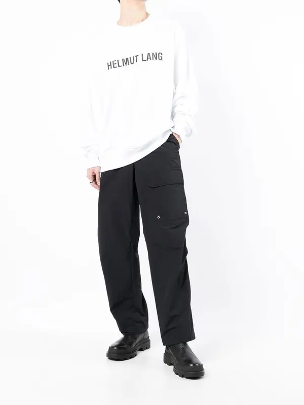 Helmut Lang Patch-pocket Loose Fit Trousers