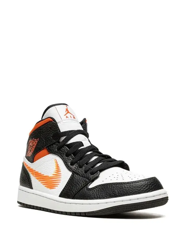 JORDAN 1 Mid Sneakers - Black