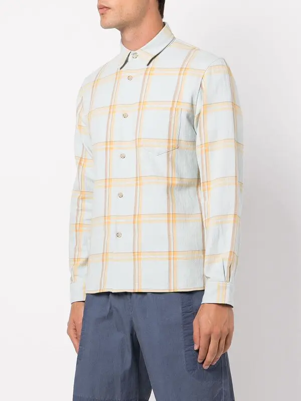 John Elliott Sly Check-print Shirt