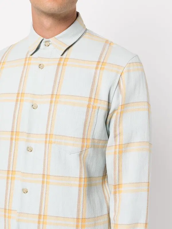 John Elliott Sly Check-print Shirt