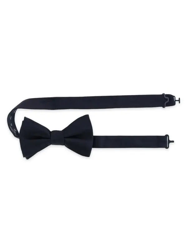 Trafalgar Sutton Pre-tied Silk Bowtie - Black
