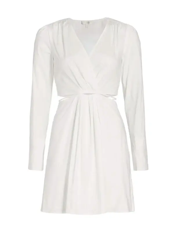 WAYF Pretty Cut-out Minidress
