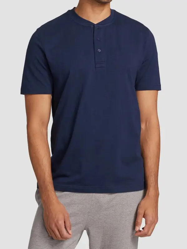 SAKS FIFTH AVENUE Collection Henley Pajama Top
